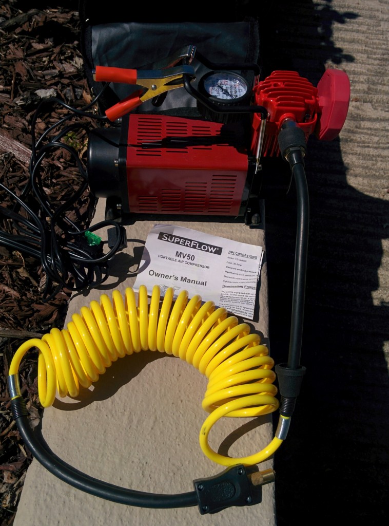 Q Industries MV50 SuperFlow High-Volume 12-Volt Air Compressor ...