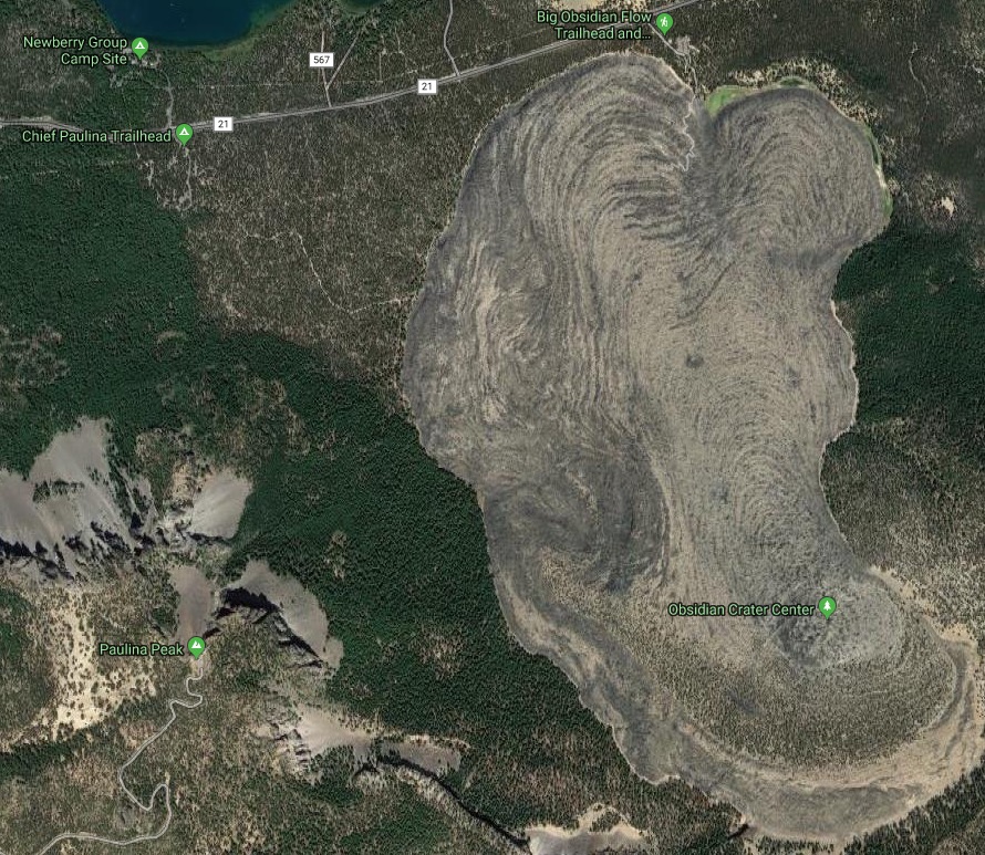 Big Obsidian Flow – Adventures With Dog